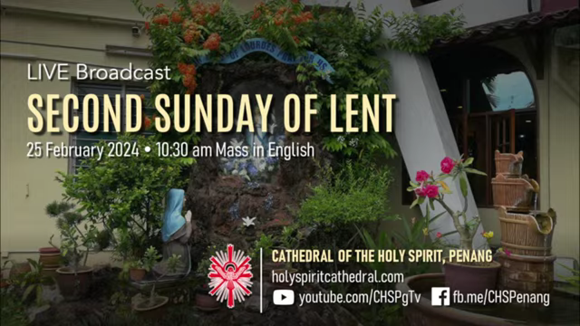 25 February 2024 – 2nd Sunday of Lent (Year B) – CATHEDRAL OF THE HOLY ...