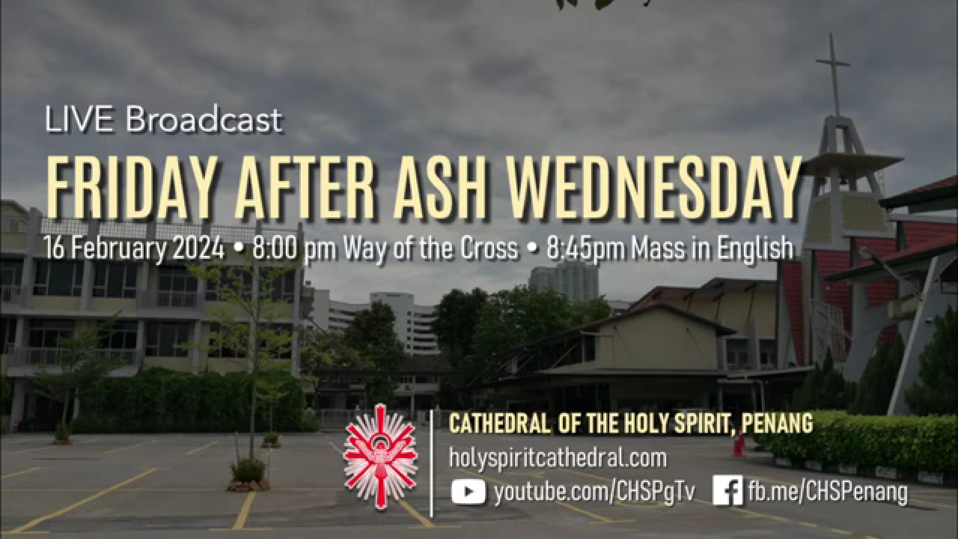 16 February 2024 – Friday after Ash Wednesday (Year B) – CATHEDRAL OF ...